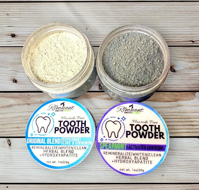 Botanical Tooth & Gum Powder [Remineralize, Trace Minerals, Herbal ...