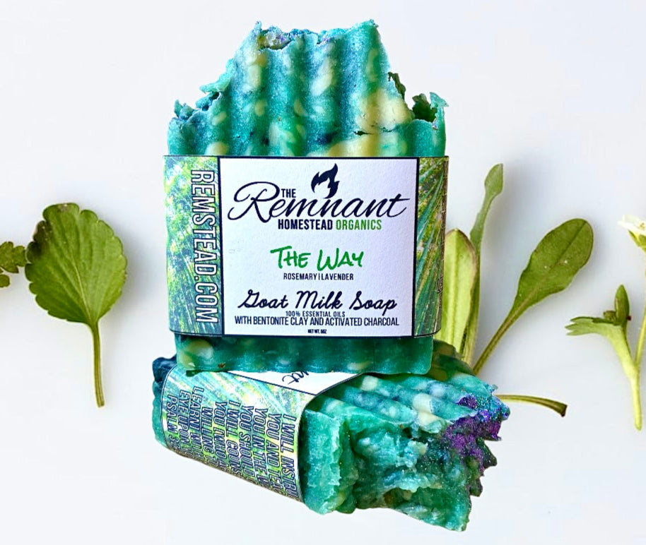 "The Way" Tallow & Goat Milk Soap Bar [Rosemary Lavender] EO | Botanic ...